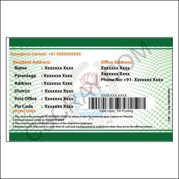 Custom Healthcare ID Card Kit